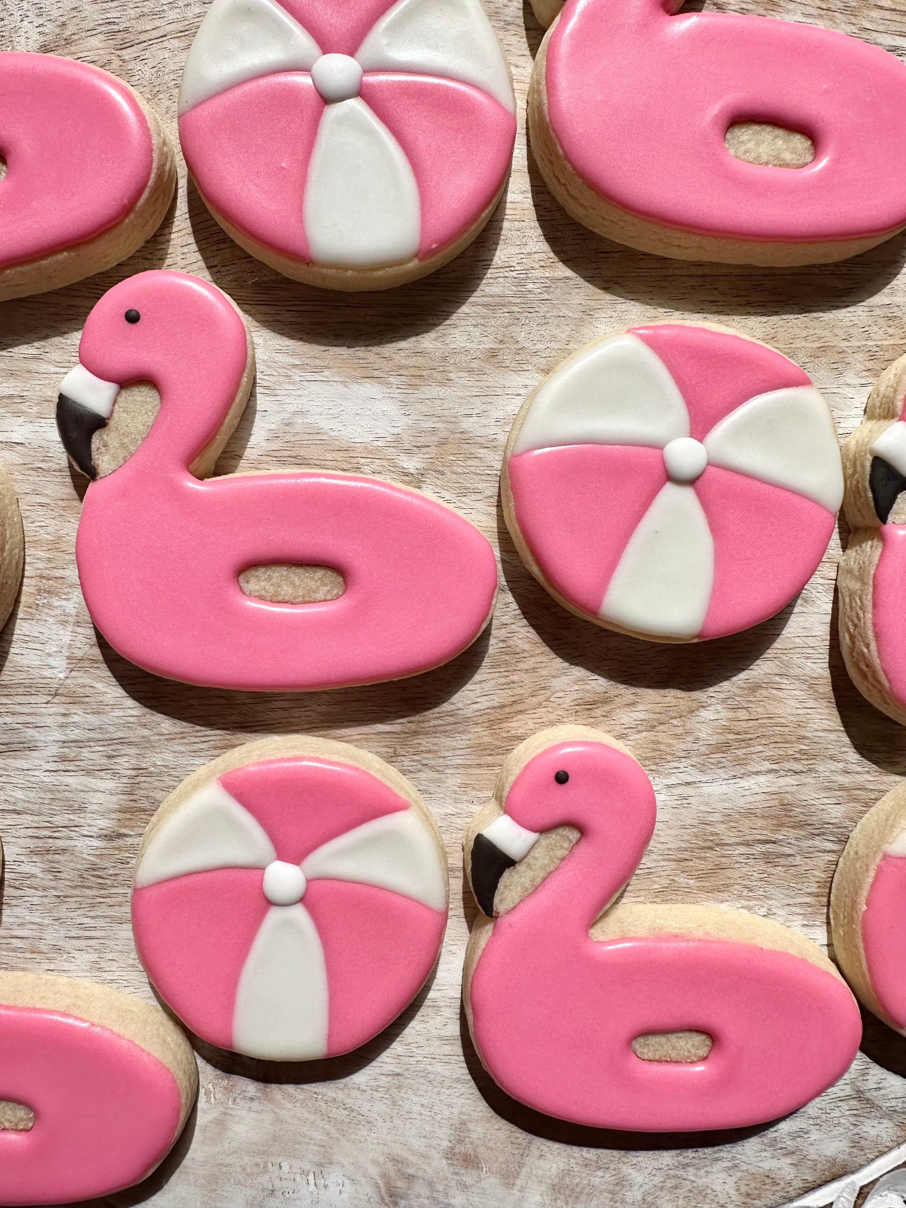Pool party/beach fun sugar cookies – Bo's Bake Shop