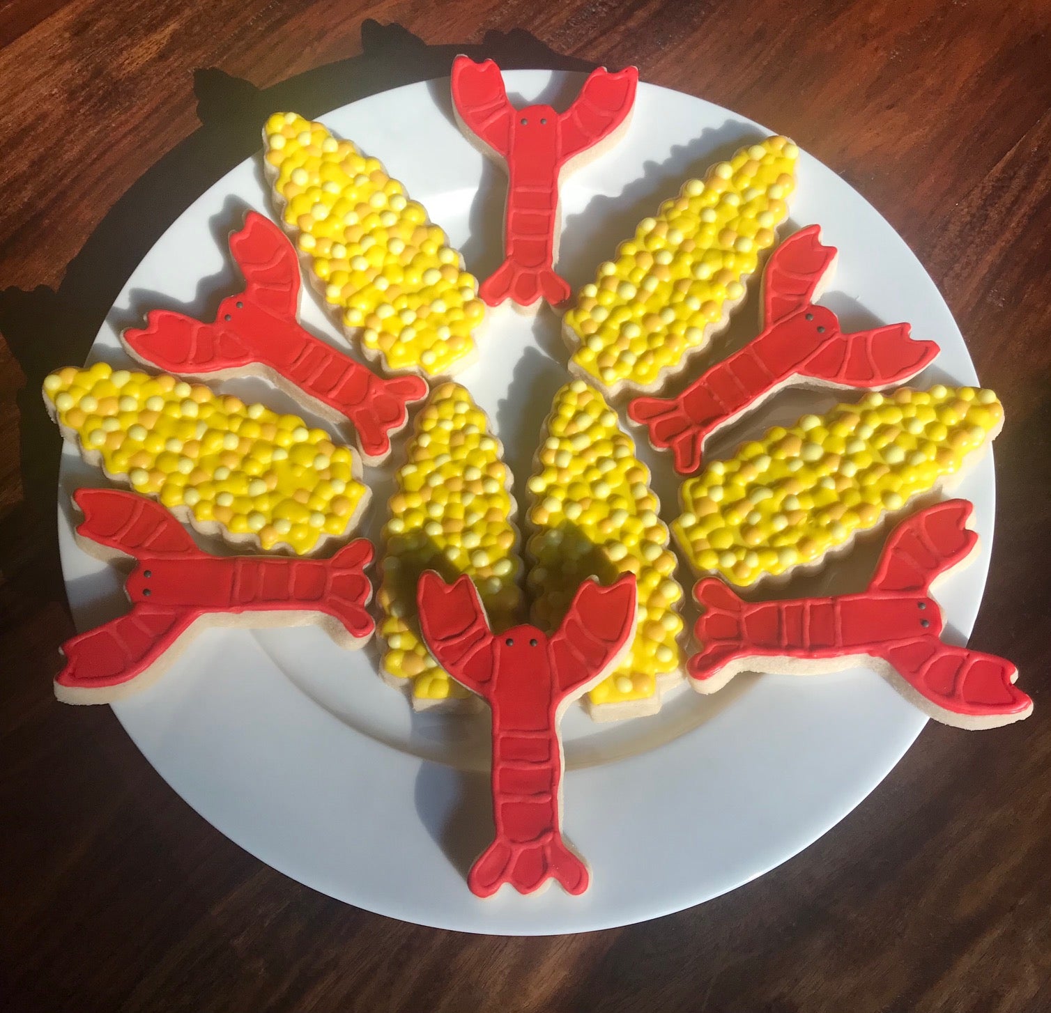 Crawfish boil sugar cookies - one dozen – Bo's Bake Shop