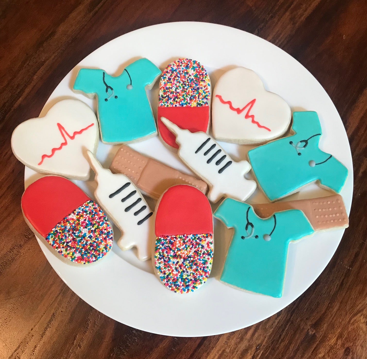 Medical sugar cookies - one dozen – Bo's Bake Shop